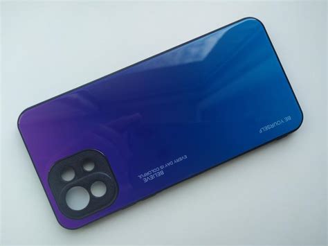 Чехол градиент стеклянный для Xiaomi Mi 11 Lite Сяоми Ми 11 Лайт: цена ...