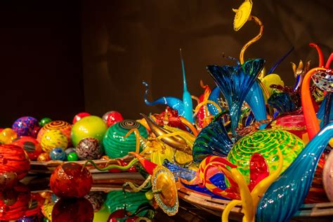 Chihuly Glass Boats Fine Art Photography Print Seattle Blown Glass
