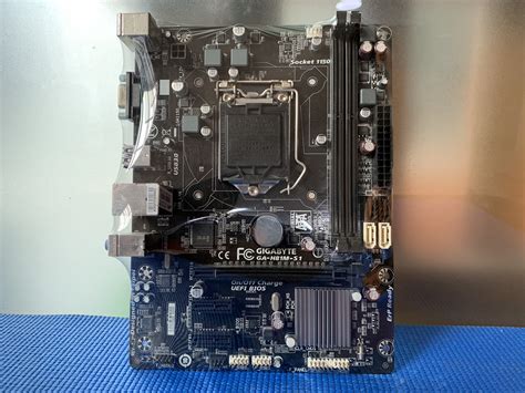 เมนบอร์ด GIGABYTE GA-H81M-S1 Socket 1155 DDR3 No.ฝาหลัง สวยๆพร้อมใช้งาน ...