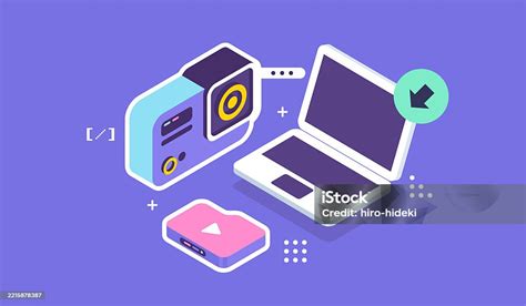 소프트웨어 웹 사이트 디자인 개발 개념 프로그래밍 언어 아이소 메트릭 벡터 일러스트레이션의 빅 데이터 기술 정보 저장 및 분석 시스템 가상현실에 대한 스톡 벡터 아트 및