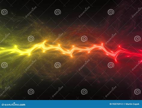 Colorful Sound Waves Are Creating A Dynamic Visual Representation Of Audio Signals Music