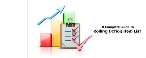 9 Useful Tips To Create A Rolling Action Item List PMITOOLS