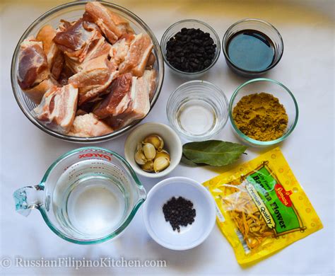 Pork Humba Bisaya Braised Pork Belly Russian Filipino Kitchen