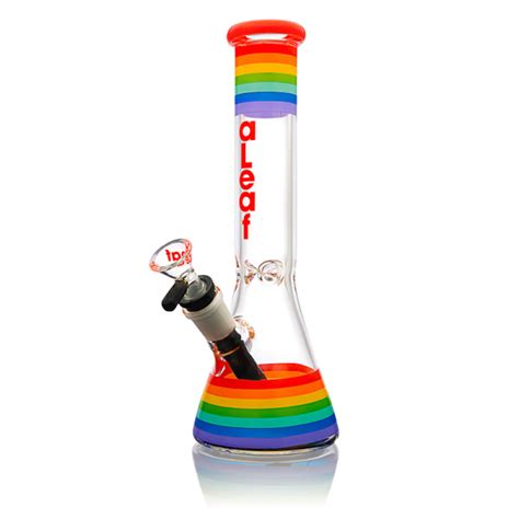 Aleaf Pride Collection Beaker Waterpipe 10” Lionsdeliver