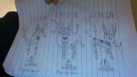 Robot Eevees Part1 R Eevee