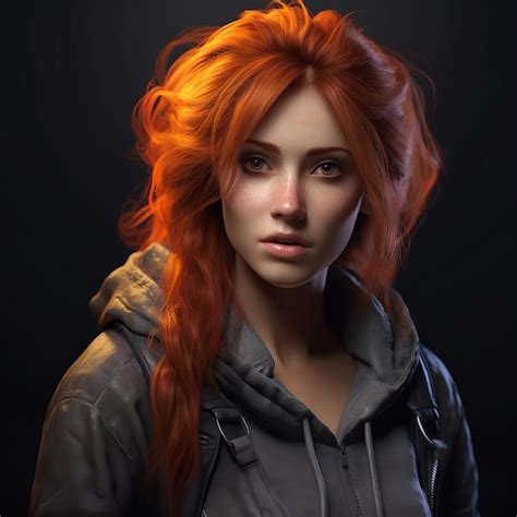 stunning realistic female zbrush sculpt premium ai generated image