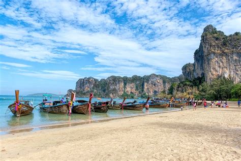 Railay Beach In Krabi Thailand Hole In The Donut Cultural Travel