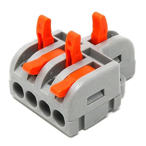4 Way Fast Wire Splitters Pack Of 3 The Pi Hut