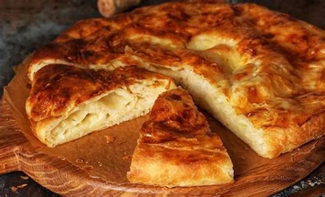 Слоёное хачапури с сыром сулугуни простой рецепт пошаговый