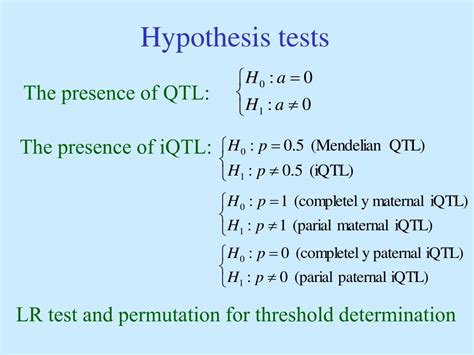 Ppt Statistical Methods For Mapping Imprinted Qtl Powerpoint Presentation Id308494