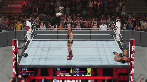 Wwe 2k19 Gameplay 30 Man Royal Rumble Match Youtube