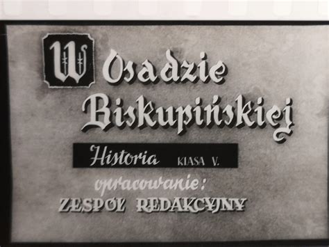 Film rzutnik W OSADZIE BISKUPIŃSKIEJ PRL lata 50 13145681160