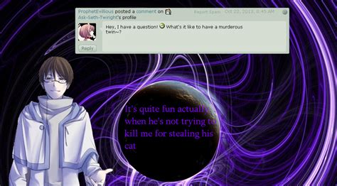 Question 16 By Ask Seth Twiright On Deviantart