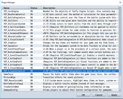 Yanfly Counter Control Problem Counters Are Countered For No Reason RPG Maker Forums