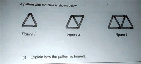 A Pattern With Matches Is Shown Below Figure Figure Figure I Explain How The Pattern Is