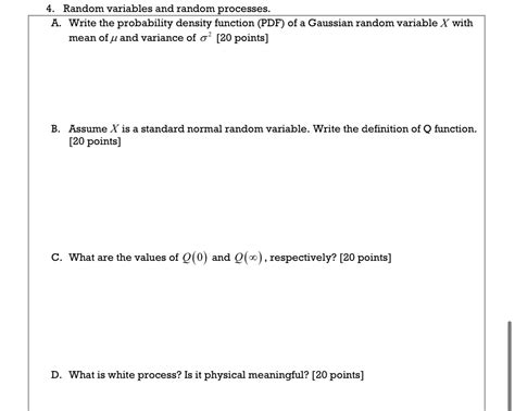 solved random variables and random processes a ﻿write the
