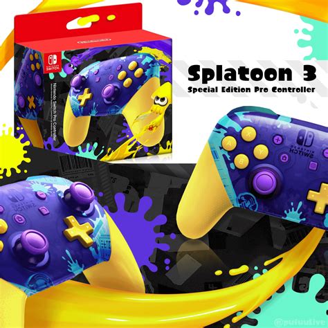 Splatoon 3 Pro Controller Concept R Splatoon