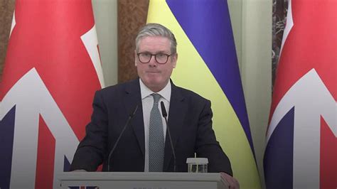 Starmer Says Uk Prepared To Play A Role In Guaranteeing Ukrainian Security