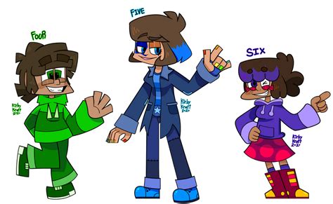 My Numberhumans 4 6 By Kirbykraft On Deviantart