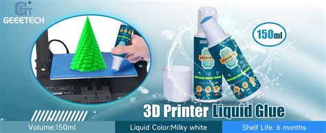 Geeetech 3d Printer Glue Adhesive 150ml5 Fl Oz Strong