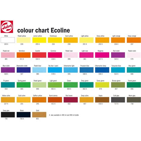Ecoline - Calligraphers