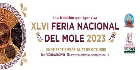 Feria Nacional Del Mole • Cartelera Cultural De La Ciudad De México