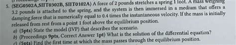 Solved Solve The Following Differential Equation Word Chegg Com