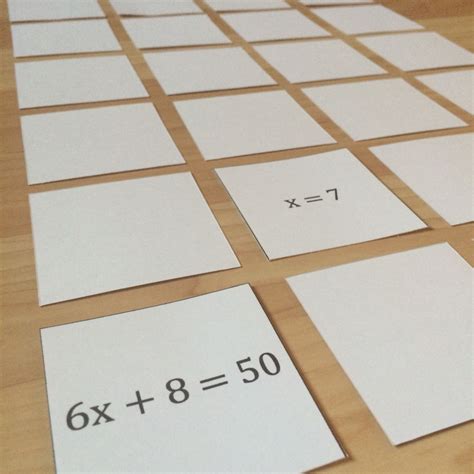 Equation Memory Two Step Equations Equations Middle School Math Resources High School Math
