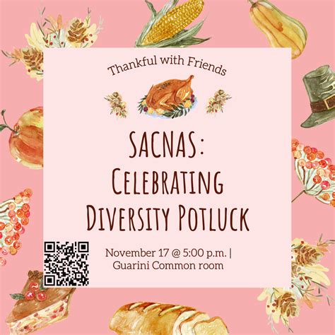 Sacnas At Dartmouth Celebrating Cultural Diversity Potluck — Dartmouth Gsc