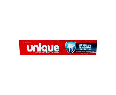 Unique Anti Cavity Toothpaste Fresh Mint 100ml