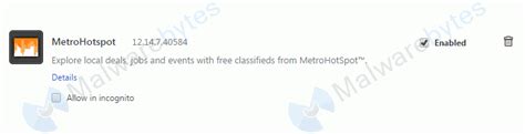 Removal Instructions For Metrohotspot Malware Removal Guides And Tutorials