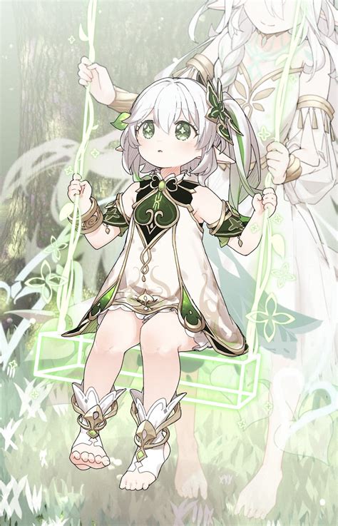 Nahida And Rukkhadevata Genshin Impact Drawn By Yukie Kusaka Shi