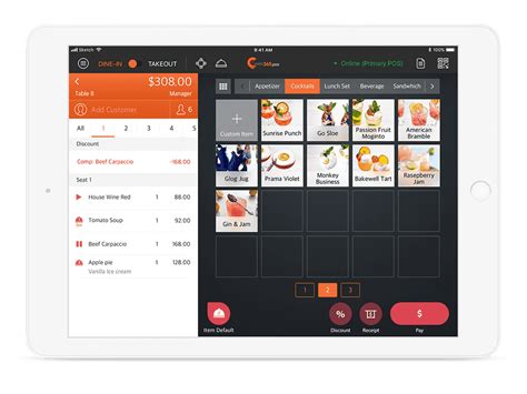 Eats365 Ipad Pos Restaurant Point Of Sales System Free Trial Eats365