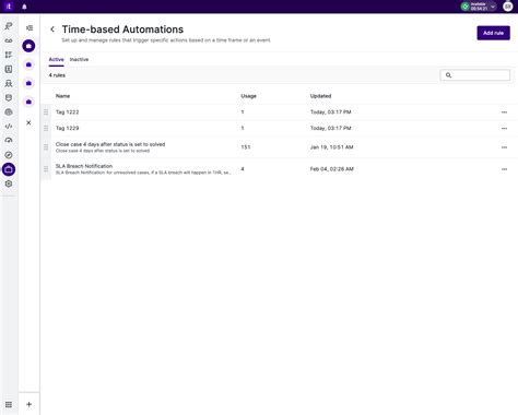 Time Based Automation Overview Knowledge Base