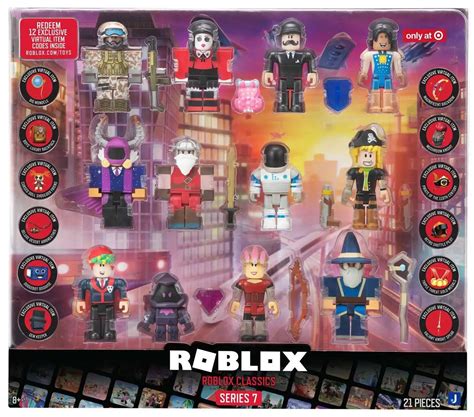 Roblox Series 7 Roblox Classics Exclusive 3 Action Figure 12 Pack Jazwares Toywiz