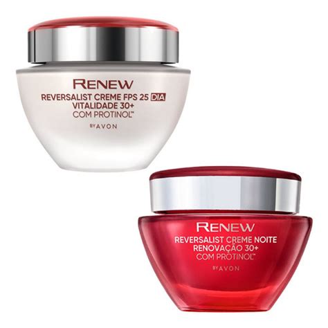 Creme Facial Renew Reversalist Anti Idade 30 Protinol Duplo
