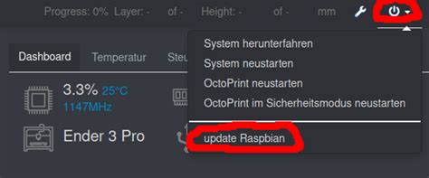 Can We Get An OS Update Option In The Octopi Menu General