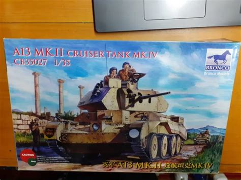 Bronco 135 Char A13 Mk2 Cruiser Tank Mk 4 Neuf En Boite Eur 1900