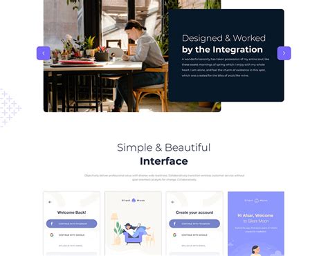 Flat Responsive Bootstrap Menu Behance