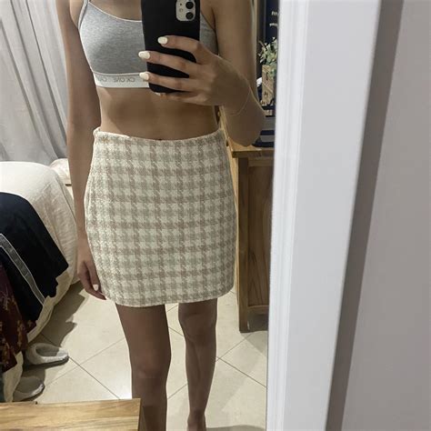 Ghanda College Mini Skirt Worn A Few Times Still Depop