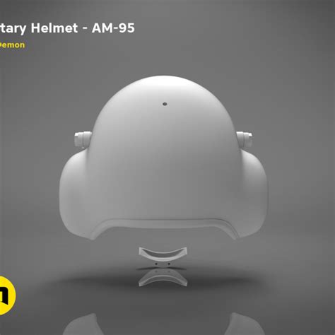 Скачать файл Military helmet AM-95 and SPH-4 • Модель с возможностью 3D ...
