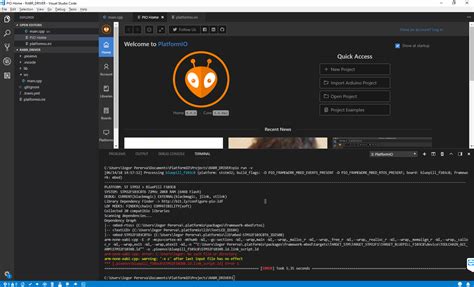 spaces in path vscode platformio platformio core platformio