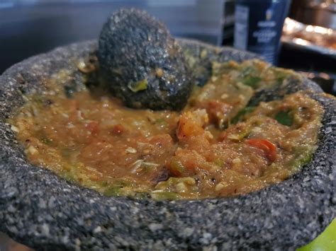 First Attempt At A Salsa With My Molcajete Rsalsasnobs