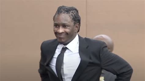 Young Thug Makes Court Appearance Following Gunnas Release On Alford Plea Complex