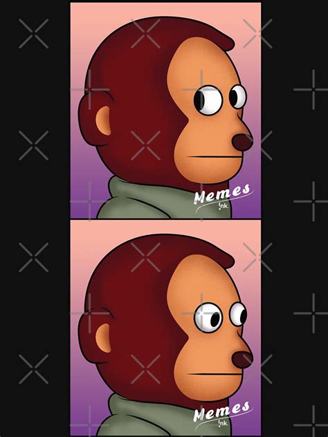 Akward Monkey Meme Sticker T Shirt For Sale By Memesinkph Redbubble