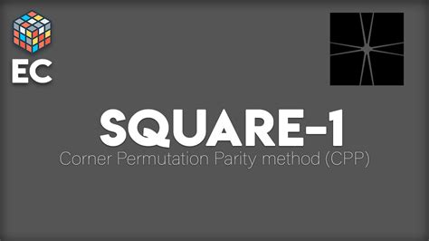 Corner Permutation Parity Algoritms For Square 1 Ilya Nazarov Youtube
