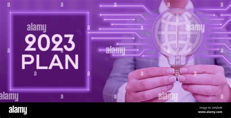 Handwriting Text 2023 Plan Internet Concept Setting Up Your Goals And Plans For The Current