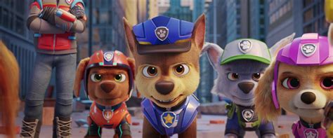 Paw Patrol The Movie Chase Zuma Skye Rocky By Xxwarlock16xx On