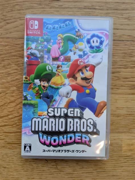 Nintendo Switch Super Mario Bros Wonder Japan Version £3182 Picclick Uk