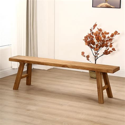 Indoor Farmhouse Wood Living Room Dining Room Low Height Asian